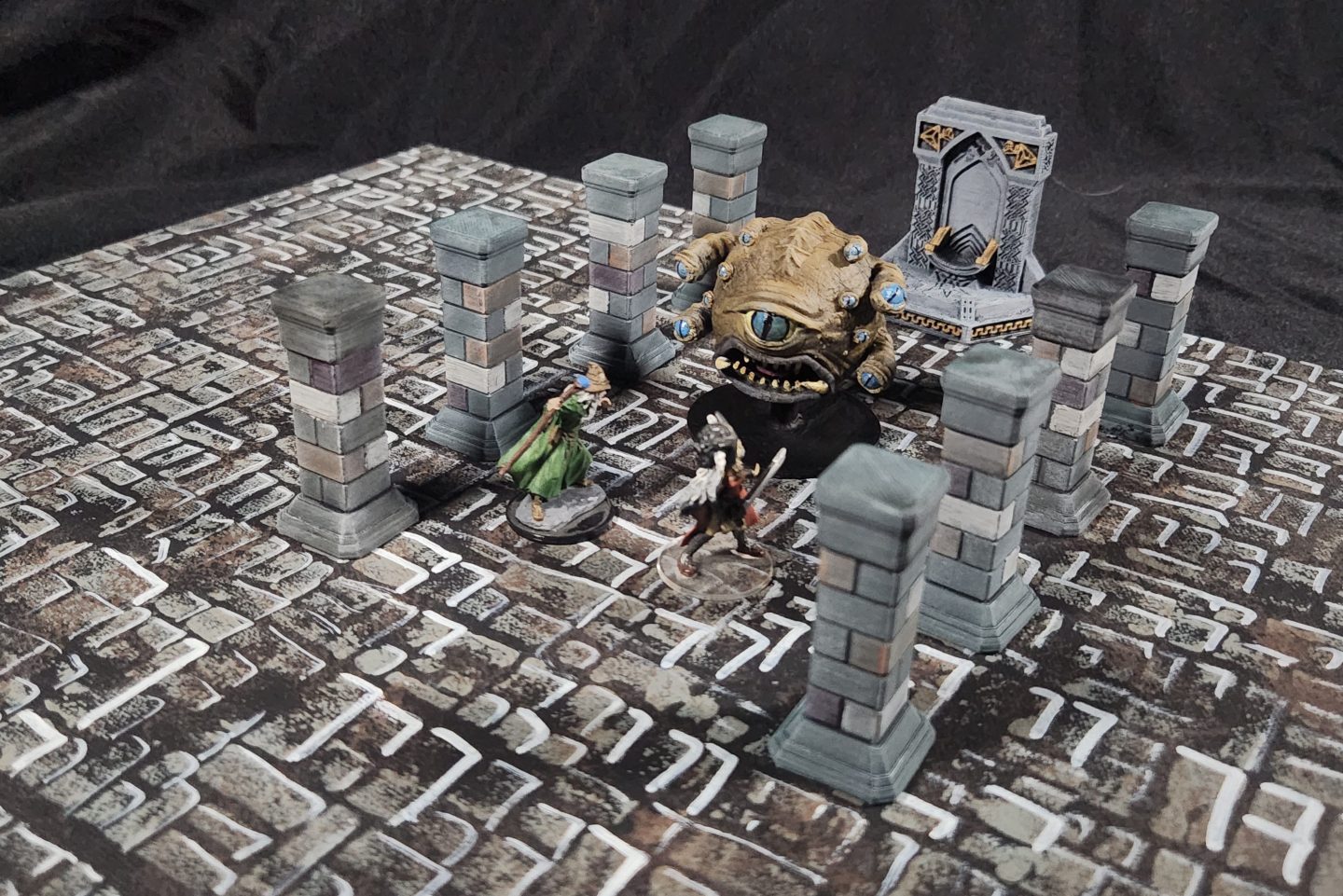 Creating Stunning Miniature Pillars for Tabletop Games